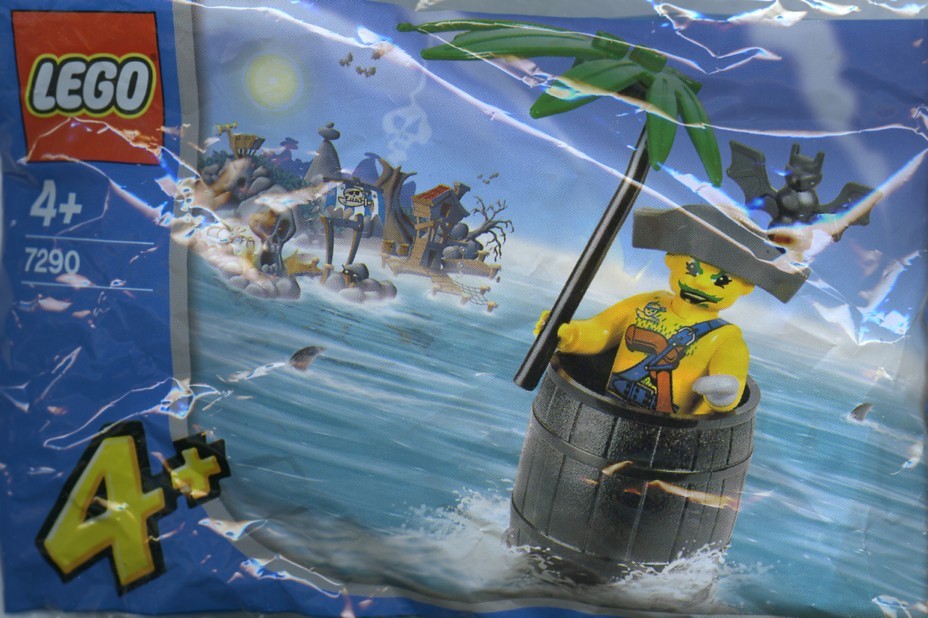 LEGO - Captain Kragg in Barrel 7290 - (New & Sealed): Sell2BBNovelties ...