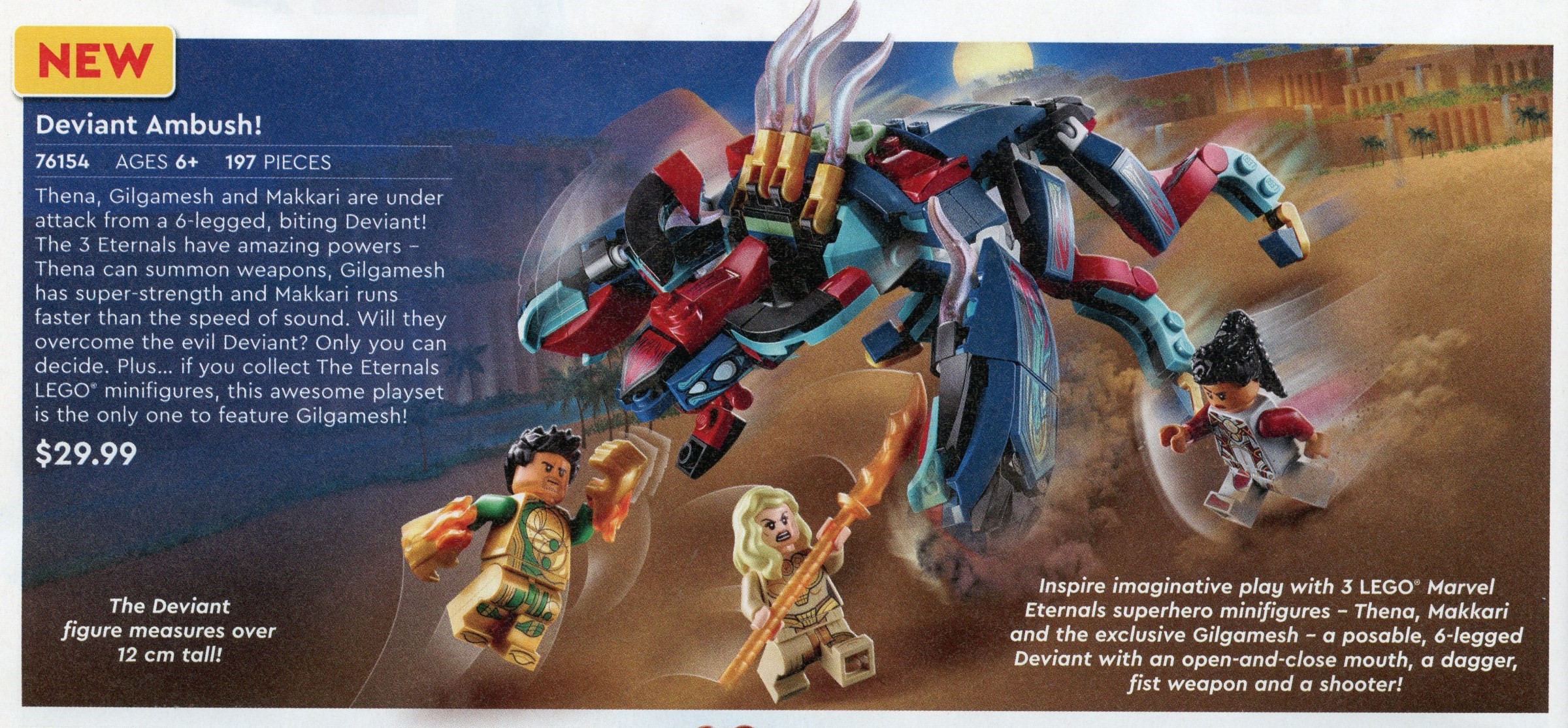 LEGO - Deviant Ambush! 76154 - (New & Sealed): Sell2BBNovelties.com ...