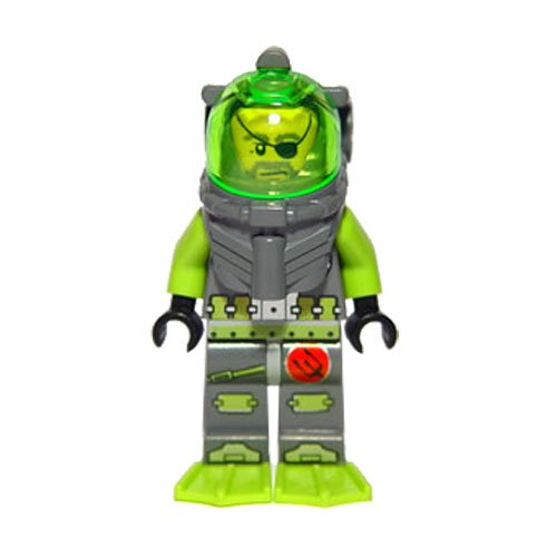 LEGO Minifigure - Atlantis - ACE SPEEDMAN (Diver) (Mint ...