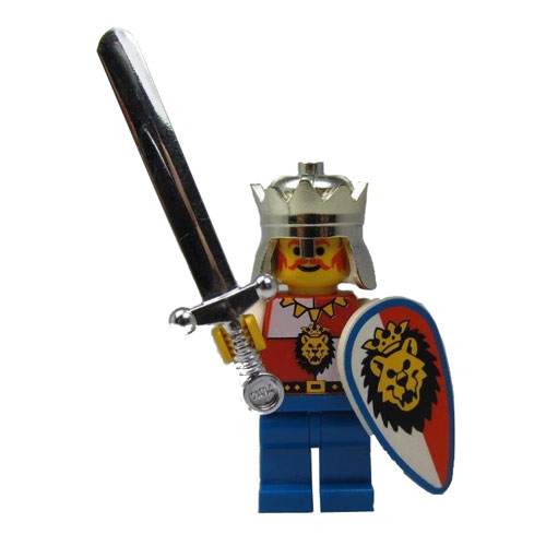 LEGO Minifigure - Castle - ROYAL KNIGHT with Sword & Shield (Mint ...