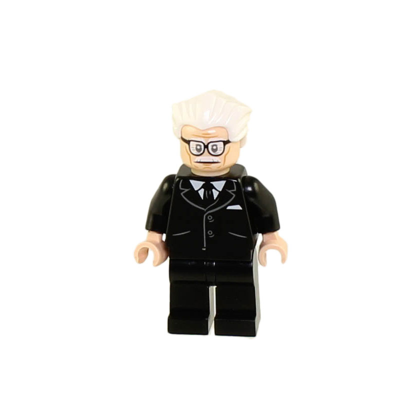 LEGO Minifigure - DC Comics Super Heroes - ALFRED PENNYWORTH (White ...