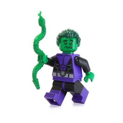 LEGO Minifigure - DC Comics Super Heroes - BEAST BOY with Snake (Mint ...