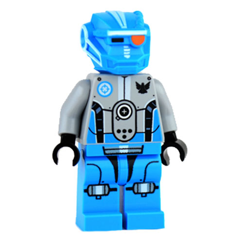 LEGO Minifigure - Galaxy Squad - ROBOT SIDEKICK (Dark Azure) (Mint ...