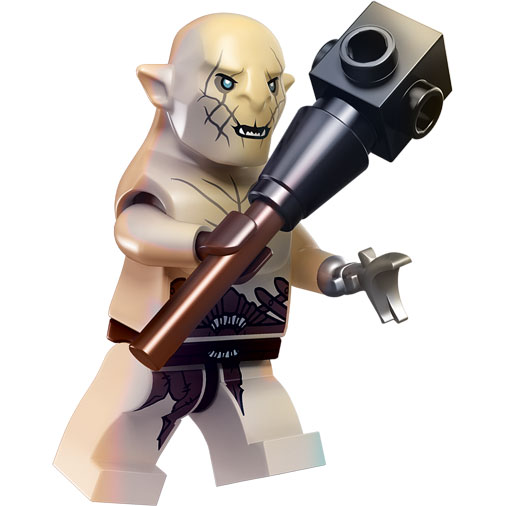 LEGO Minifigure - The Hobbit - AZOG with Club (Mint): Sell2BBNovelties ...