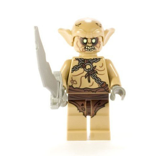 LEGO Minifigure - The Hobbit - GOBLIN SOLDIER #1 with Sword (Mint ...