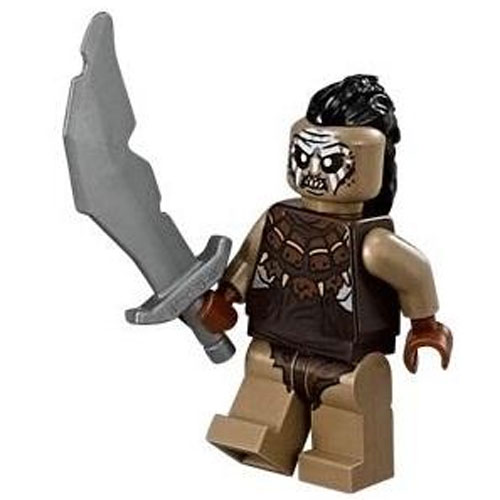 LEGO Minifigure - The Hobbit - HUNTER ORC with Sword (79016 Version ...