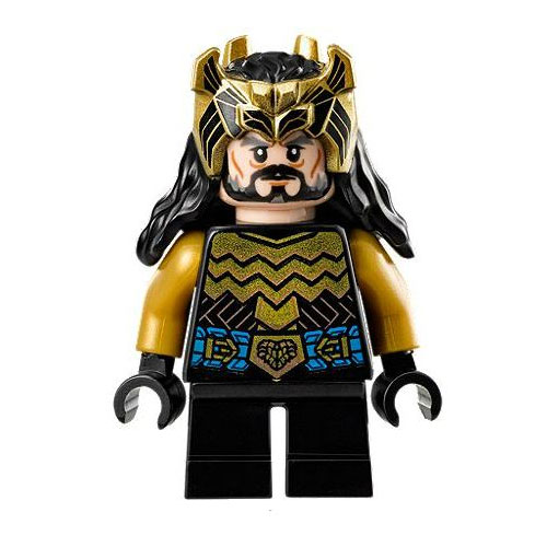 LEGO Minifigure - The Hobbit - THORIN OAKENSHIELD with Gold Armor ...