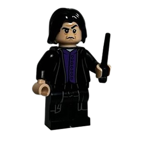 LEGO Minifigure - Harry Potter - SEVERUS SNAPE w/ Wand (Mint ...