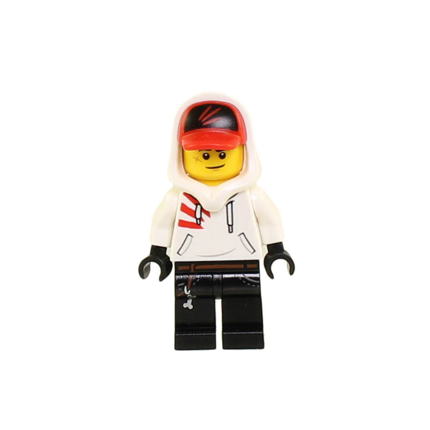 LEGO Minifigure - Hidden Side - JACK DAVIDS (White Hoodie) (Mint ...