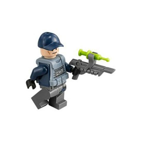 LEGO Minifigure - Jurassic World - ACU TROOPER with Tranquilizer Gun ...