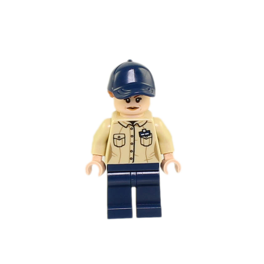 LEGO Minifigure - Jurassic World - PARK WORKER (Female) (Mint ...