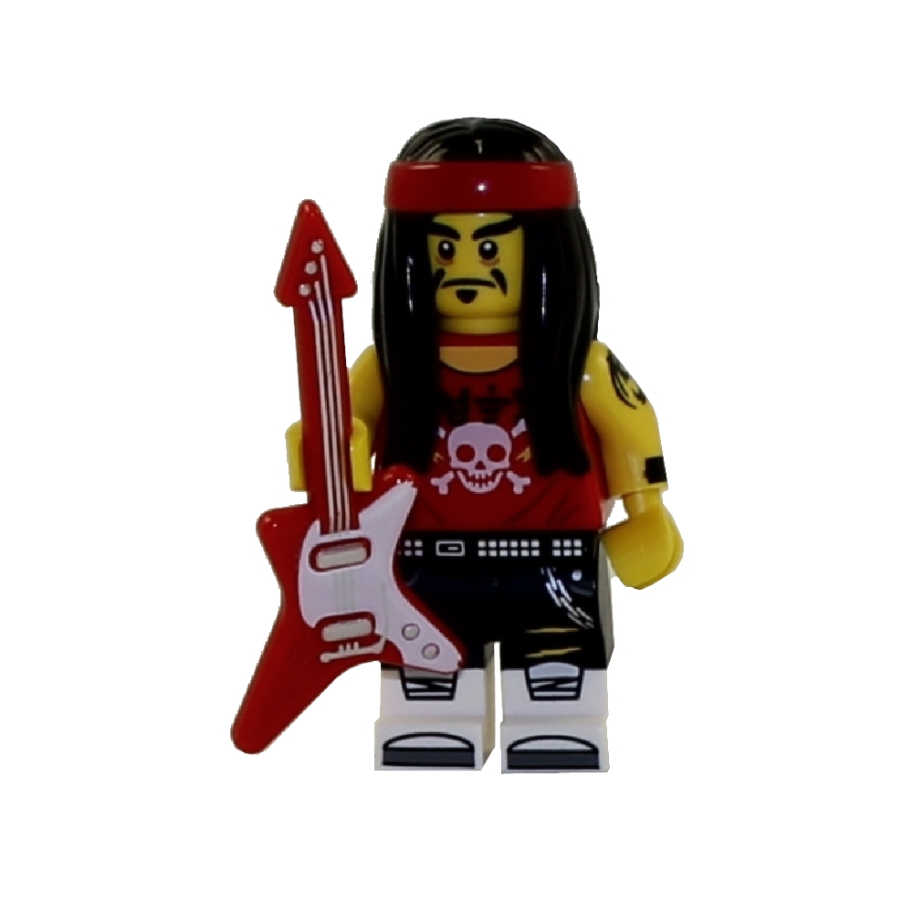 LEGO Minifigure - LEGO Ninjago Movie - GONG & GUITAR ROCKER (Mint ...