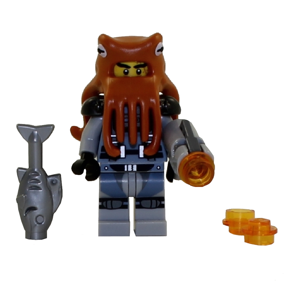 LEGO Minifigure - LEGO Ninjago Movie - SHARK ARMY OCTOPUS (Mint ...