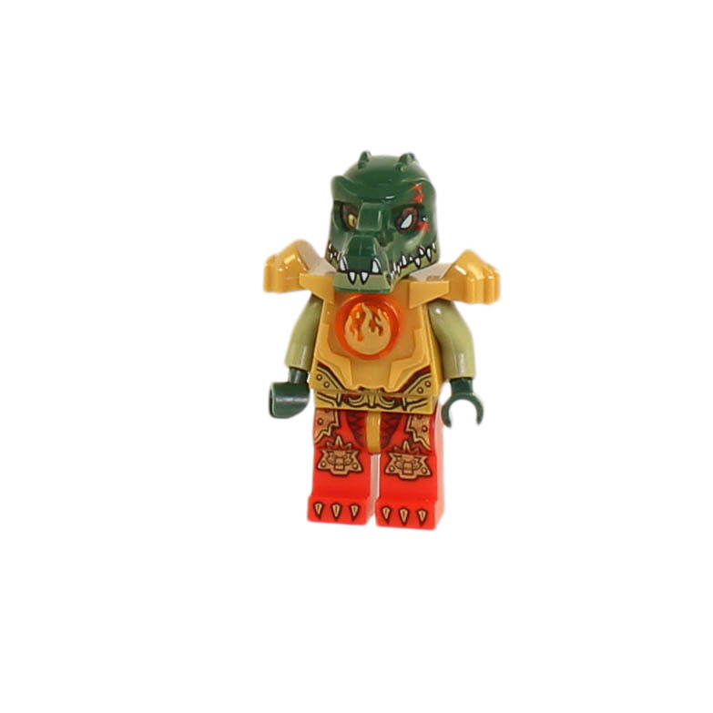 LEGO Minifigure - Legends of Chima - CRAGGER (Fire Chi, Heavy Armor ...