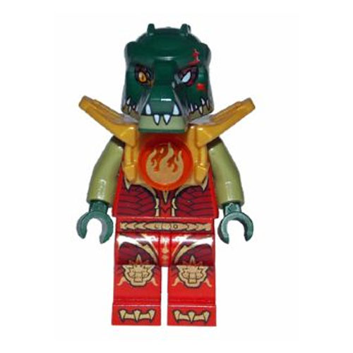LEGO Minifigure - Legends of Chima - CRAGGER (Fire Chi - Armor) (Mint ...