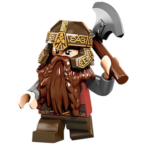 LEGO Minifigure - Lord of the Rings - GIMLI with Axe (Mint ...