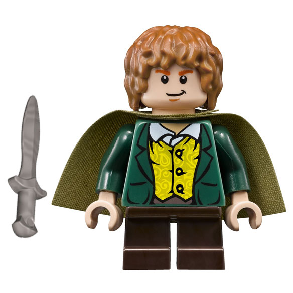 LEGO Minifigure - Lord of the Rings - MERRY with Sword (Mint ...