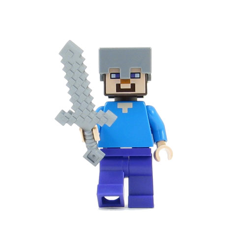 Lego Minecraft Steve Armor