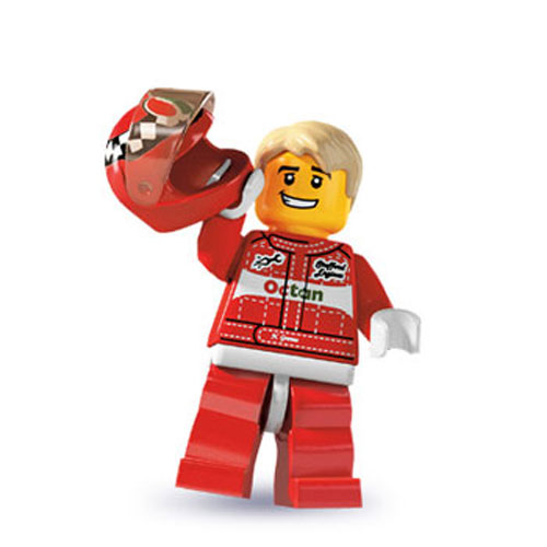LEGO - Minifigures Series 3 - RACE CAR DRIVER (Mint): Sell2BBNovelties ...
