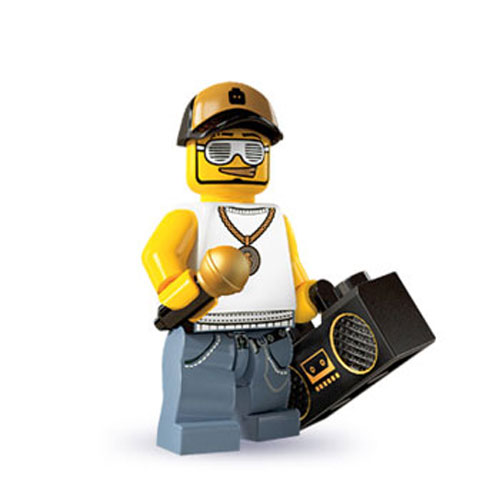 LEGO - Minifigures Series 3 - RAPPER (Mint): Sell2BBNovelties.com: Sell ...