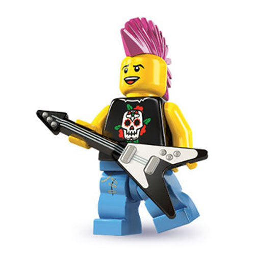 LEGO - Minifigures Series 4 - PUNK ROCKER (Mint): Sell2BBNovelties.com ...