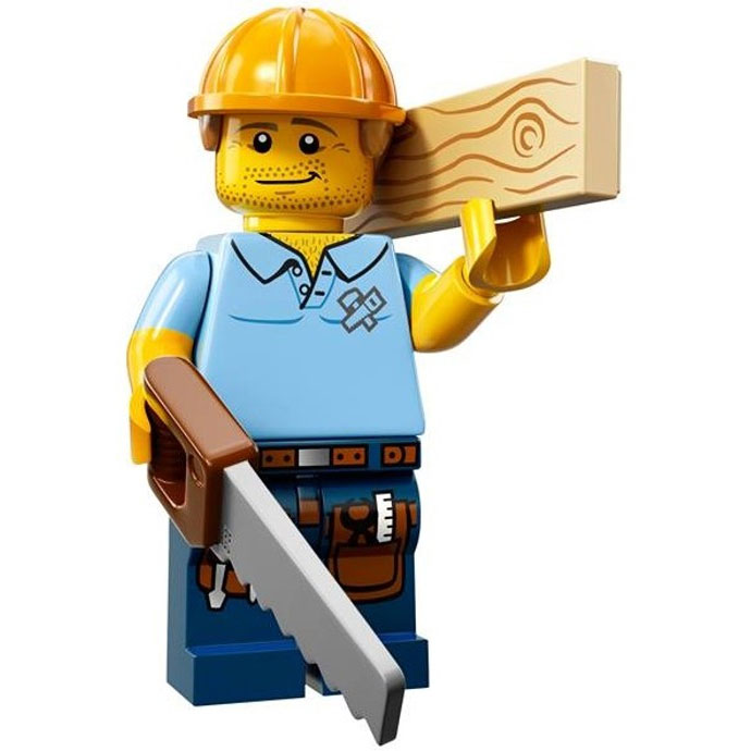 LEGO - Minifigure Series 13 - CARPENTER (Mint): Sell2BBNovelties.com ...