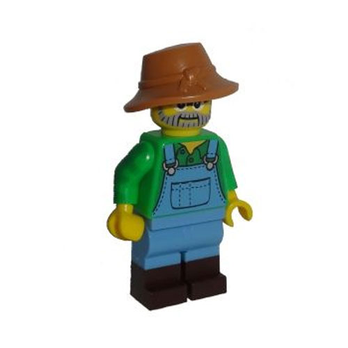 LEGO - Minifigure Series 15 - FARMER (Figure Only) (Mint ...