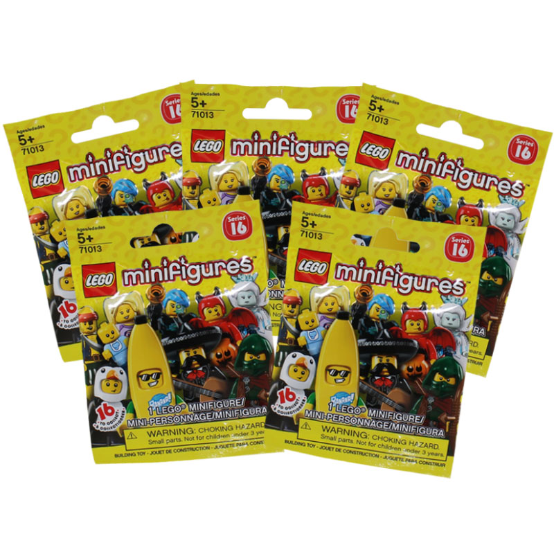 LEGO - Minifigures Series 16 - 5 PACK LOT (Mint): Sell2BBNovelties.com ...