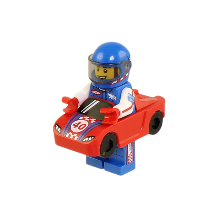 LEGO - Minifigure Series 18 - RACE CAR GUY (Mint): Sell2BBNovelties.com ...