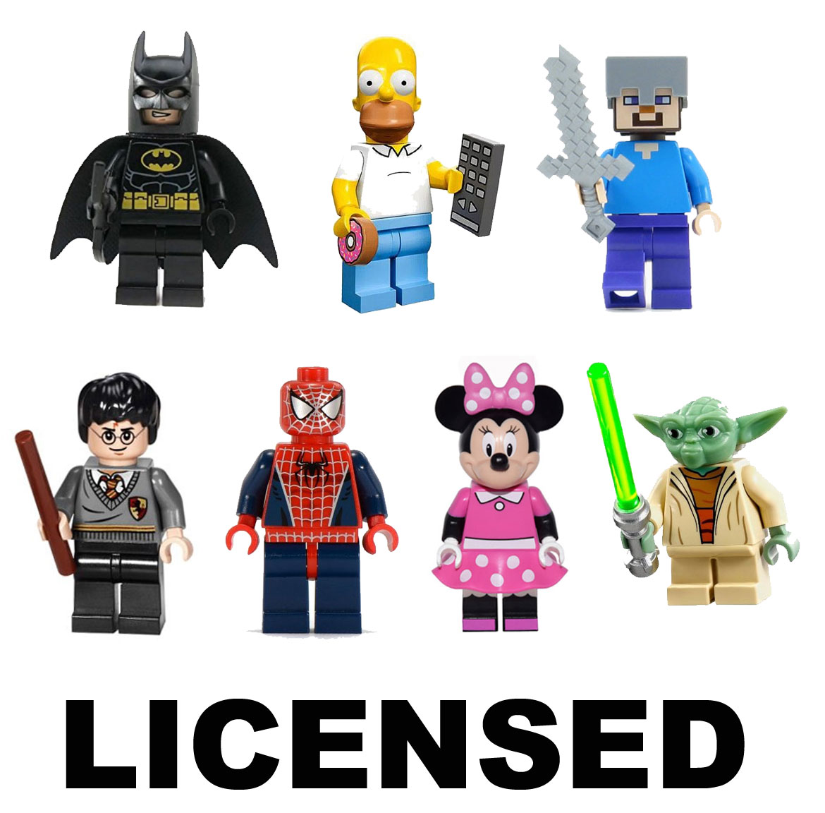 LEGO Any Unlisted Minifigure LICENSED CHARACTERS ONLY (Mint ...