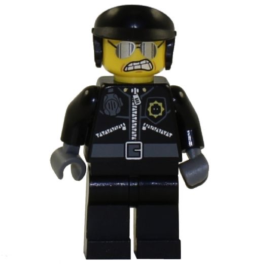 LEGO The Movie Bad Cop Good Cop Dual Face Minifigure 70802 NEW LEGO ...