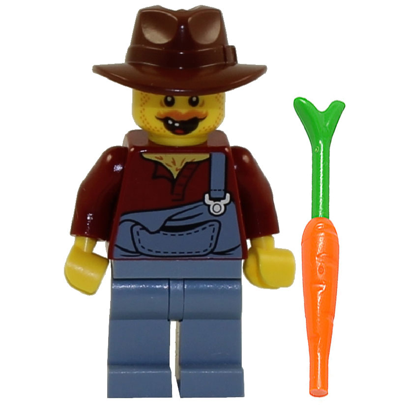 LEGO Minifigure - The LEGO Movie - HANK HAYSTACK with Carrot (Mint ...