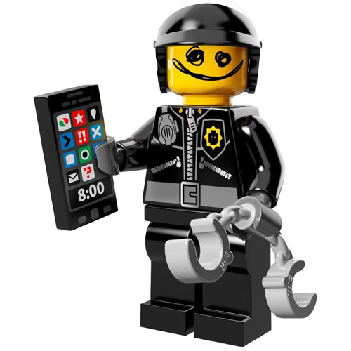 LEGO Minifigure - The LEGO Movie - SCRIBBLE FACE GOOD COP / BAD COP ...