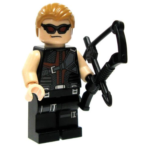 LEGO Minifigure - Marvel Super Heroes - HAWKEYE with Bow (Mint ...