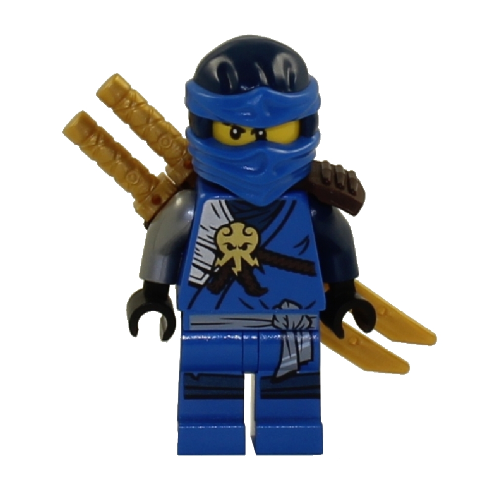 LEGO Minifigure - Ninjago - JAY the Blue Ninja with Dual Gold Swords ...