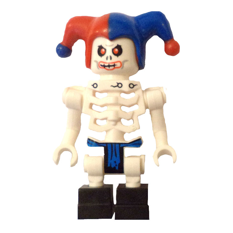LEGO Minifigure - Ninjago - KRAZI Skeleton with Jester Hat (Mint ...