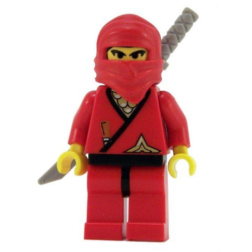 LEGO Minifigure - Ninjago - RED NINJA with Sword (Mint ...