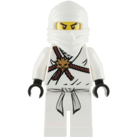 Lego White Ninja