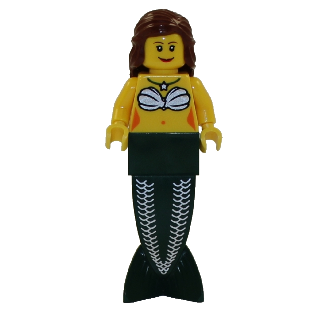 LEGO Minifigure - Pirates - MERMAID (Green Tail) (Mint ...