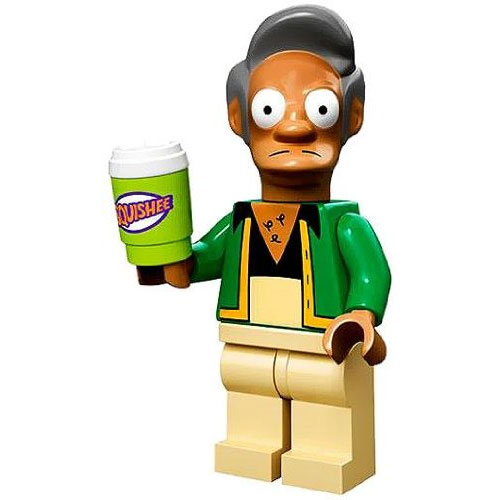 LEGO Minifigure - The Simpsons - APU NAHASAPEEMAPETILON with Squishee ...