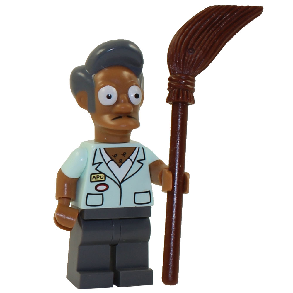 LEGO Minifigure - The Simpsons - APU NAHASAPEEMAPETILON with Broom ...