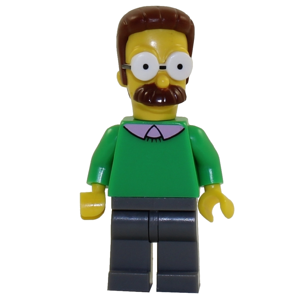 LEGO Minifigure - The Simpsons - NED FLANDERS (Figure Only) (Mint ...
