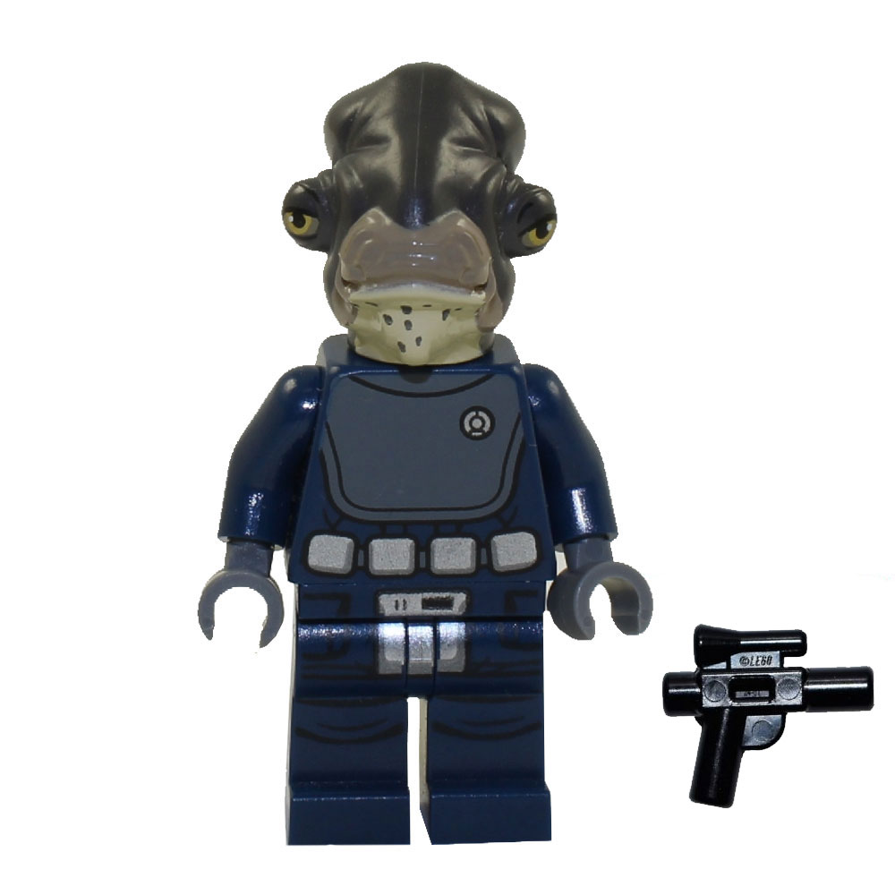 LEGO Minifigure - Star Wars - ADMIRAL RADDUS with Pistol (Mint ...
