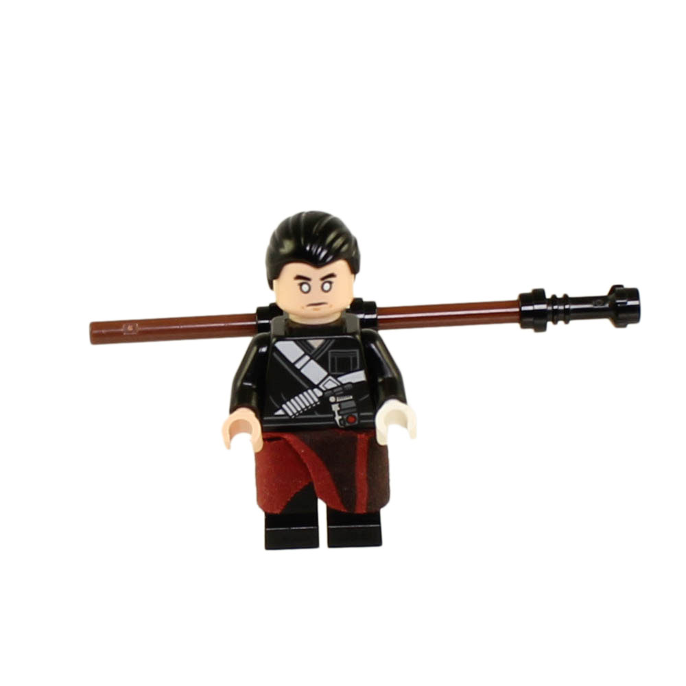 LEGO Minifigure - Star Wars - CHIRRUT IMWE w/ Bo Staff (Mint ...