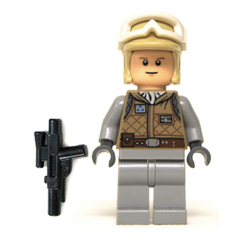 LEGO Minifigure - Star Wars - LUKE SKYWALKER with Blaster Rifle (Hoth ...