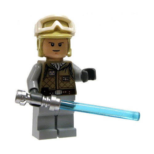 LEGO Minifigure - Star Wars - HOTH LUKE SKYWALKER with Lightsaber (Mint ...