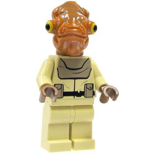 LEGO Minifigure - Star Wars - MON CALAMARI OFFICER (Mint ...