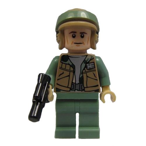 LEGO Minifigure - Star Wars - REBEL COMMANDO with Blaster Pistol (Mint ...