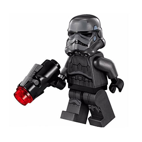 LEGO Minifigure - Star Wars - SHADOW STORMTROOPER with Blaster Gun ...