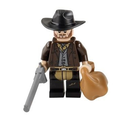 LEGO Minifigure - The Lone Ranger - FRANK with Gun and Bag (Mint ...